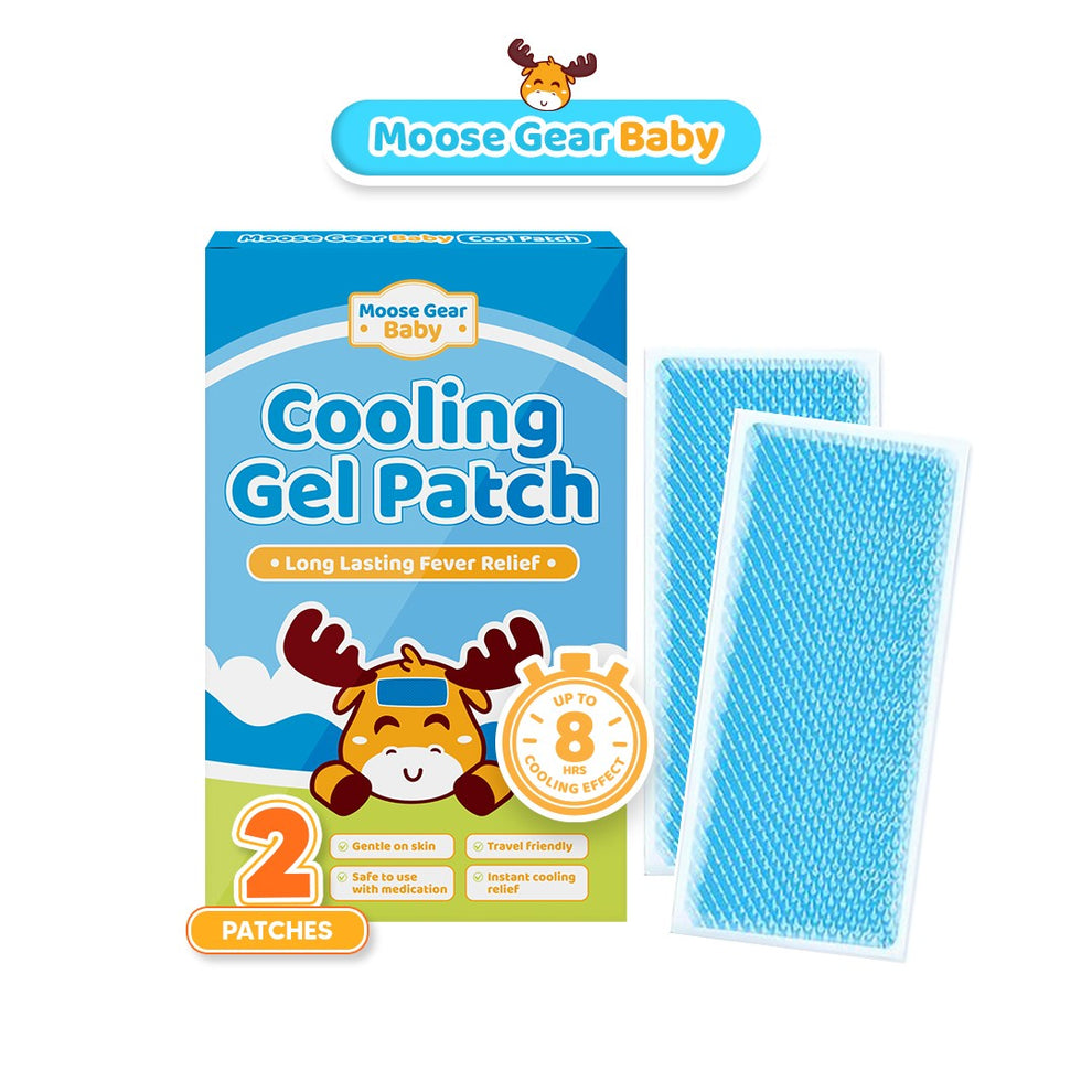 Moose Gear Baby Cooling Gel Fever Patch (2 Patches)